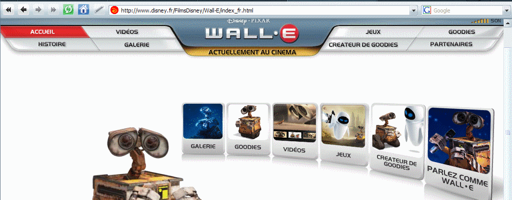 Site pour les enfants